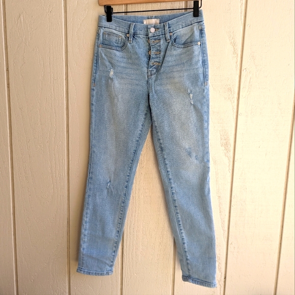 Habitual | Jeans | Habitual Eliza Skinny Jeans Womens Distressed Light ...